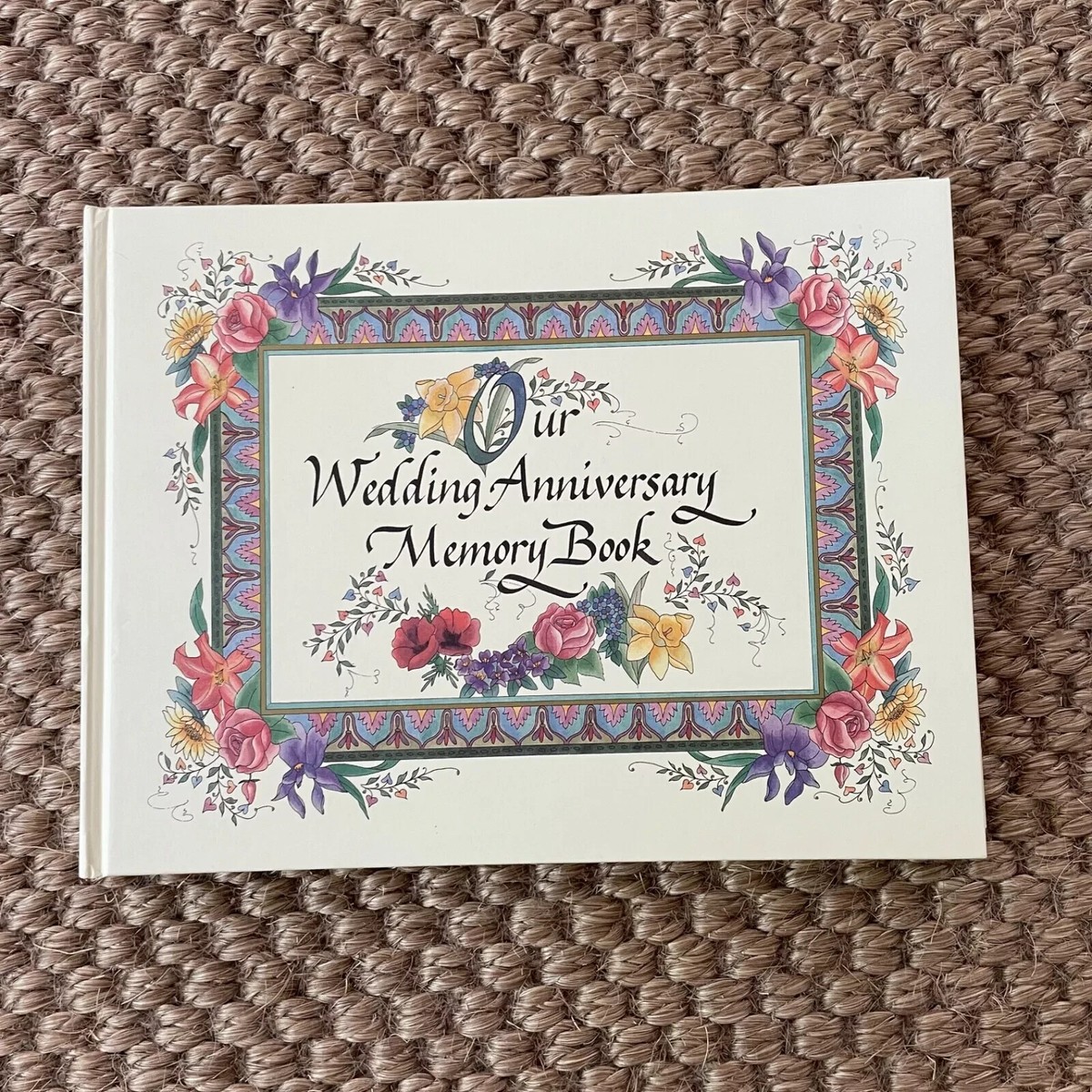 Wedding Anniversary Memory Book