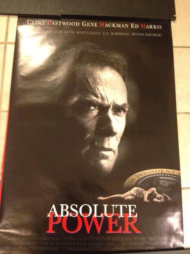 ABSOLUTE POWER MOVIE POSTER. CLINT EASTWOOD | eBay