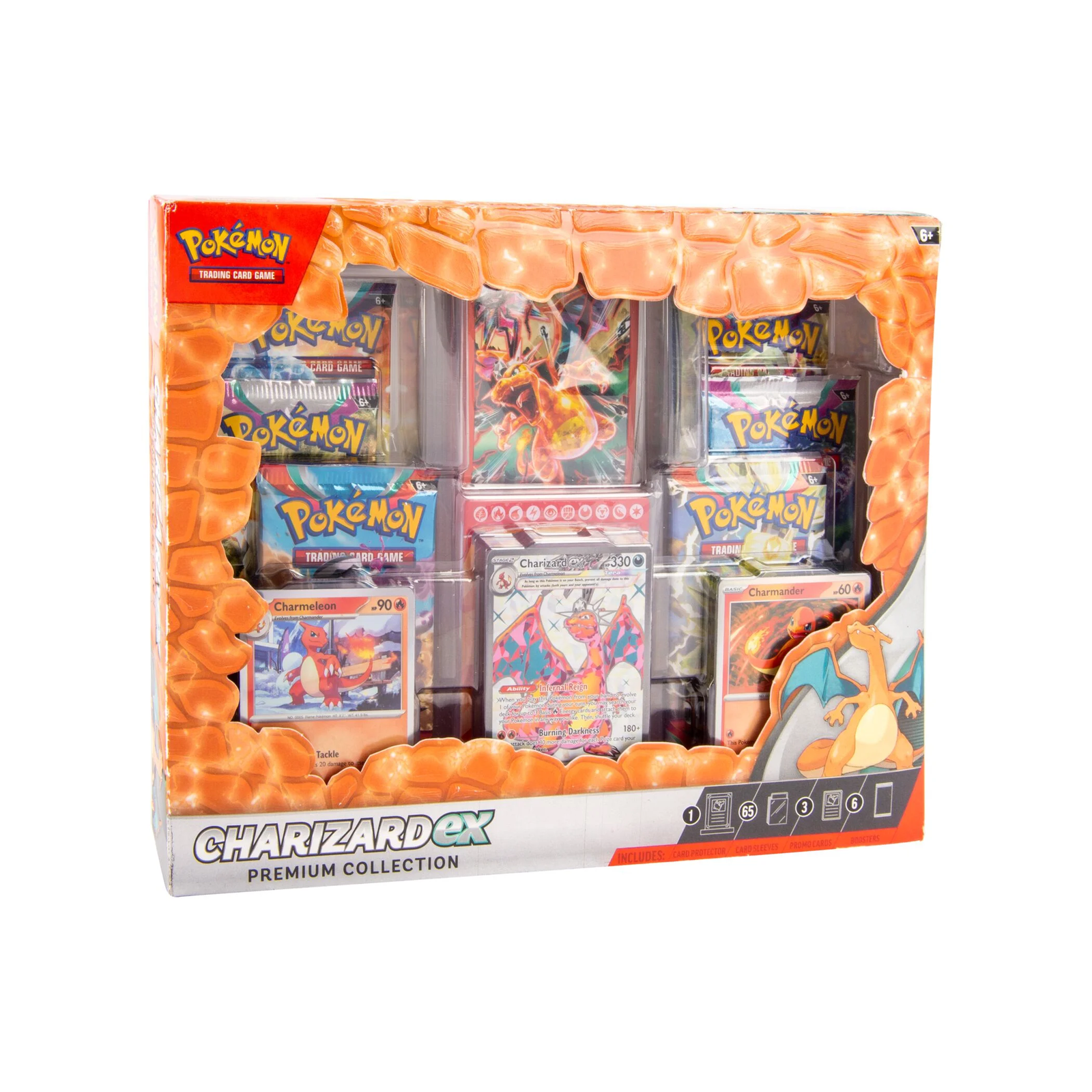 Pokémon TCG Charizard ex Premium Collection - 6 Boosters, Promos ...