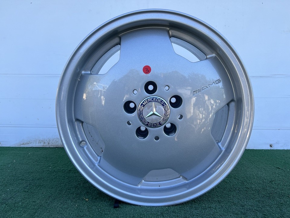 EXTREMELY RARE MERCEDES BENZ AMG 16" GENUINE FACTORY OEM WHEELS RIMS ...
