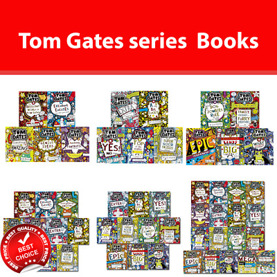 Tom Gates series Books by Liz Pichon Childrens Stories humour ...