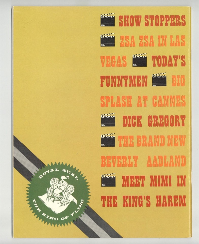 Fling 1963 Nancy Roberts, Arlene Hunter, Beverly Aadland 72pgs Pinup ...