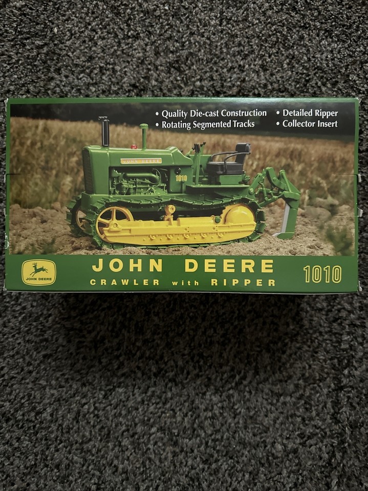 Ertl Plow City John Deere 1010 Crawler with Ripper Diecast 1:16 16093A ...