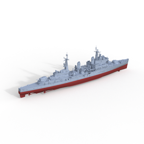 SSC700608S 1/700 Military Model Kit British Tiger Class Light Cruiser ...