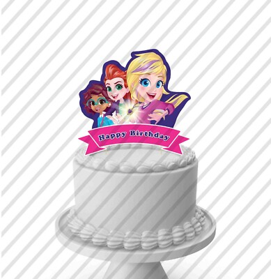 Polly Pocket Cake Topper Centerpiece Decoration Party Birthday Toy Girl ...