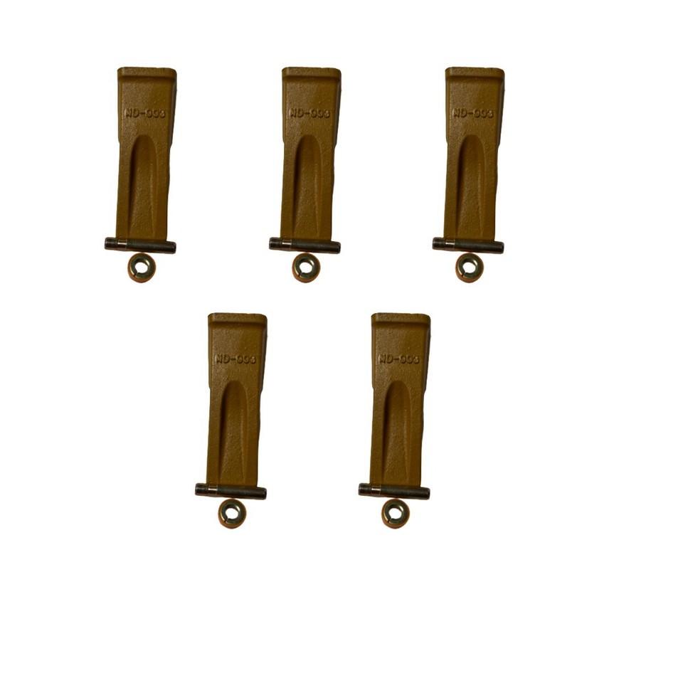 5-Pk 1U3252 1u-3252 Bucket Teeth With Pin's 8E625 Lock 8E6258 For J250 ...