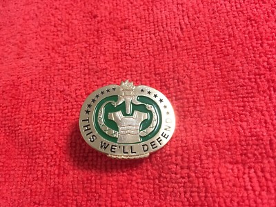 US ARMY DRILL INSTRUCTOR SERGEANT BADGE HAT/LAPEL PIN MEASURES 1 AND 5 ...