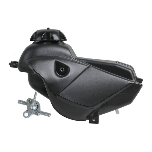 Plastic Fuel Gas Tank w/ Valve Petcock For Kawasaki KLX110 KX65 Suzuki ...