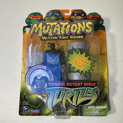 TMNT Ninja Turtles Mutations Mutatin' Foot Soldier 2003 Playmates ...