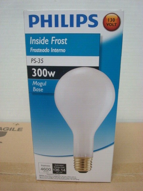 Philips PS35 300 Watt 300/IF 120-130V Part # 143164 Quantity of 12 ...