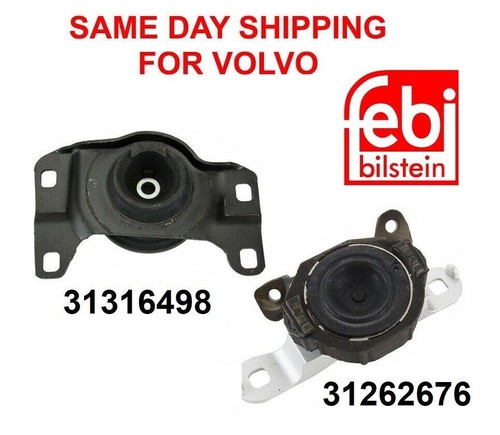 Left, Right, Lower Engine Motor Mounts For Volvo C30, C70 , S40 , V50 ...