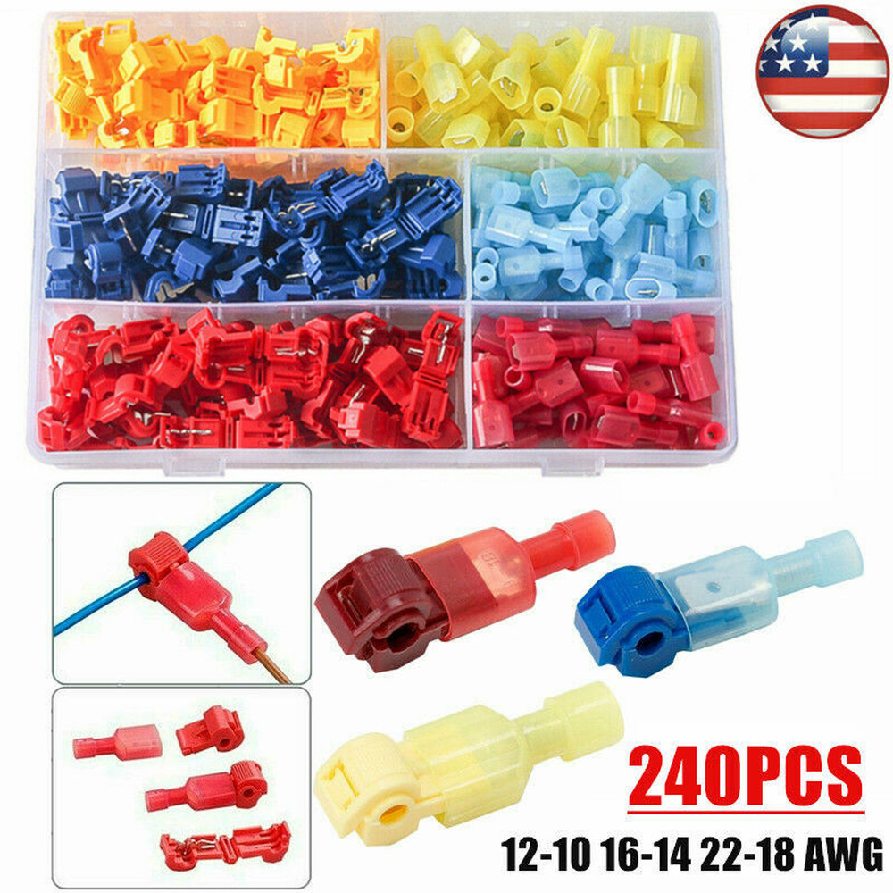 Waterproof Electrical Connectors Taps 20 Pcs Low Voltage Wire Tap