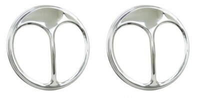 Empi Chrome Cats Eyes Headlight Covers for VW Bug/Beetle/Hot Rods/Rat ...