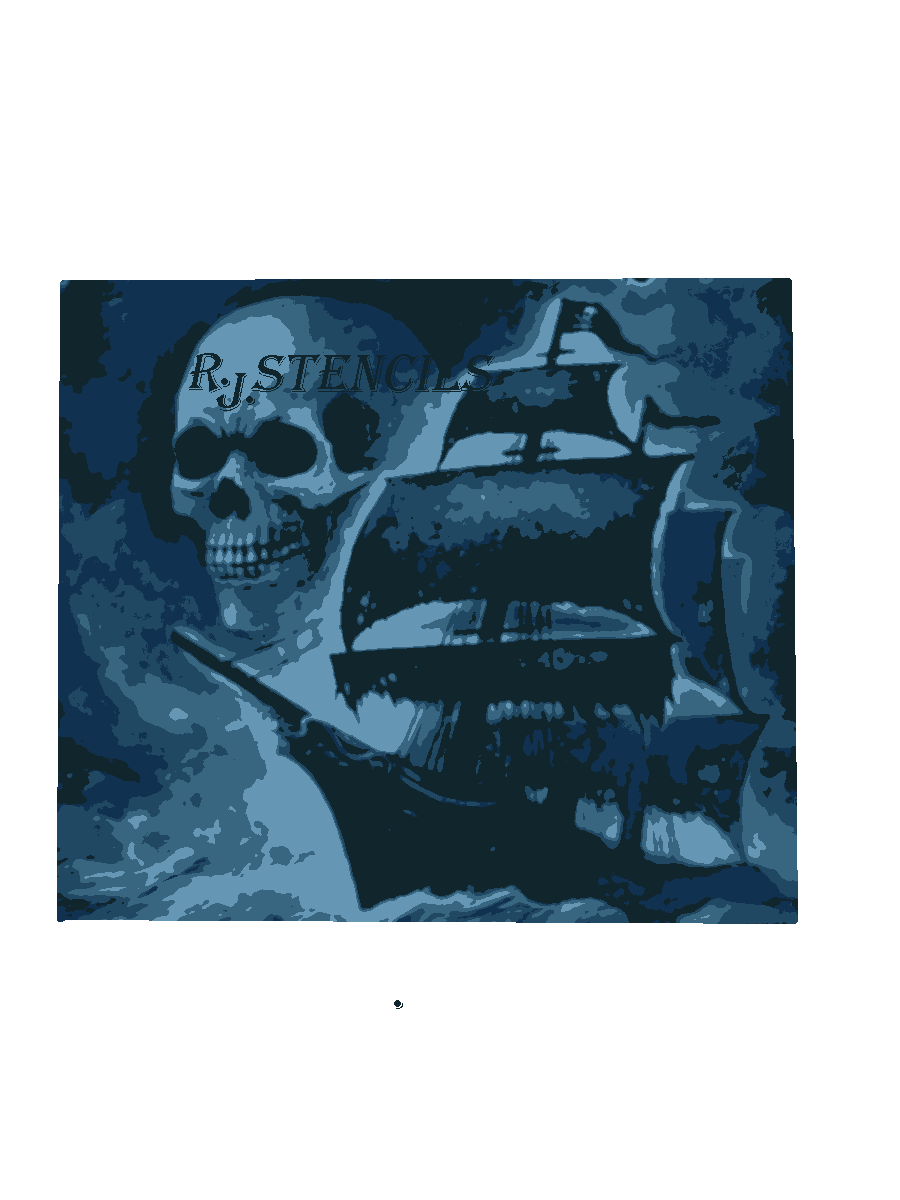 Ghost Skull Airbrush