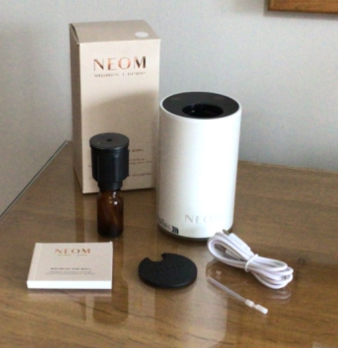 Neom Wellbeing Pod Mini+ Essential Oil Diffuser - White | eBay UK
