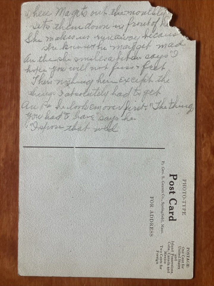 Springfield MA Court Square Geo S Graves Postcard PC4 | eBay