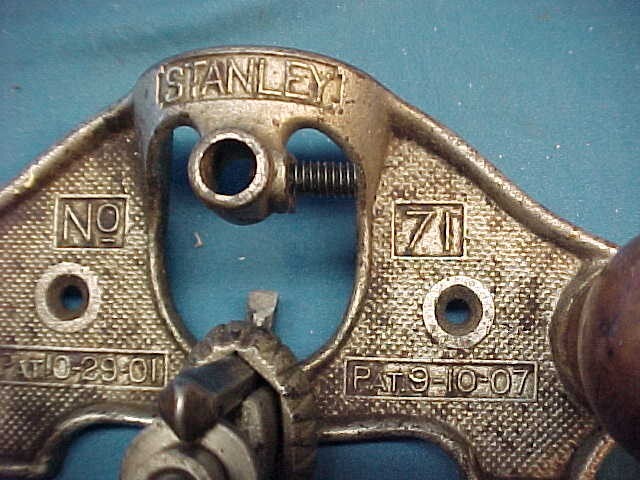 Vintage STANLEY No 71 ROUTER Wood PLANE | eBay