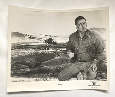 George C Scott Rage 1972 Movie Still Press Publicity Photo B & W 8" x ...