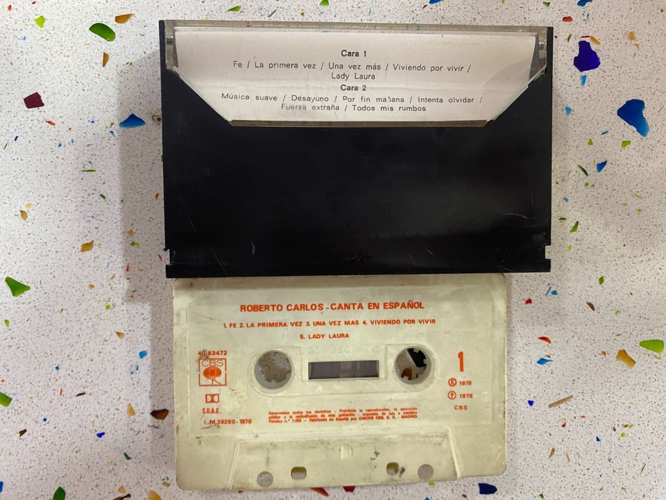Roberto Carlos Sings In Spanish For The First Time Once Again Cassette ...