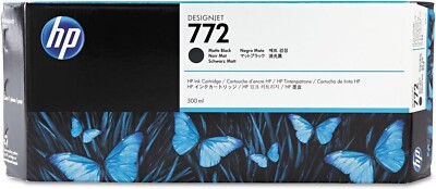 Genuine HP 772 Ink Cartridge CN633A Photo Black For DesignJet T1500 Box ...