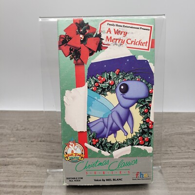 A Very Merry Cricket VHS Tape FHE Christmas Classics | eBay