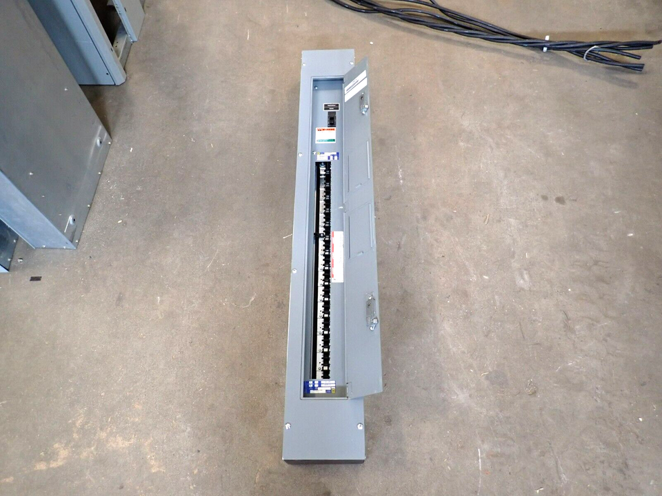 Square D 150 AMP MAIN BREAKER 42 CKT 208/120 TYPE NQ COLUMN PANEL ...