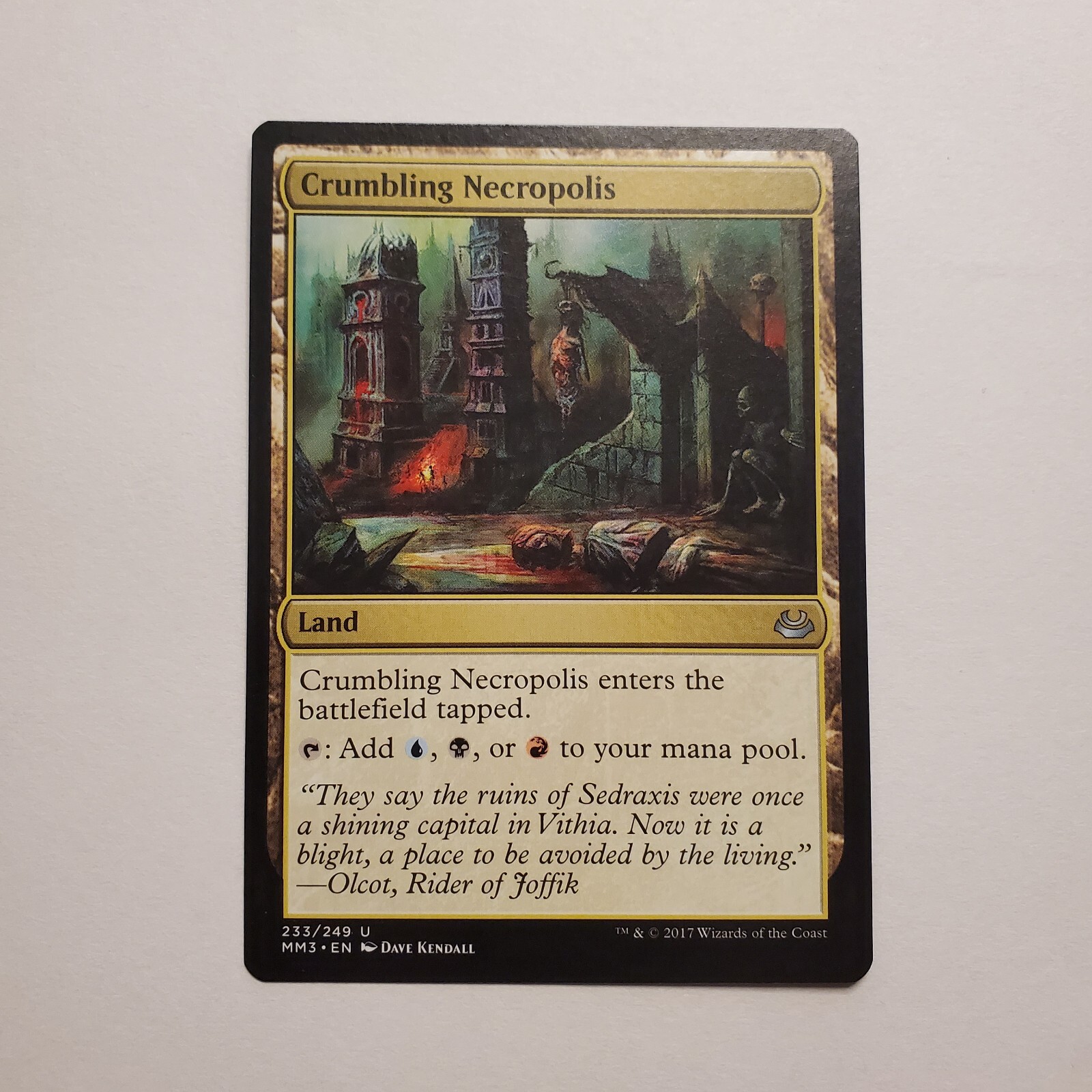MTG Magic Crumbling Necropolis Modern Masters 2017 NM | eBay