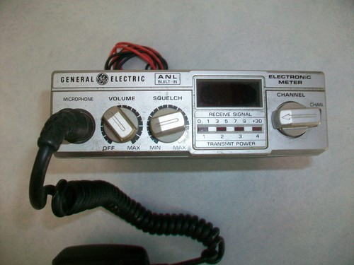 Vintage GE General Electric Transceiver CB Radio Digital 3-5805A with ...