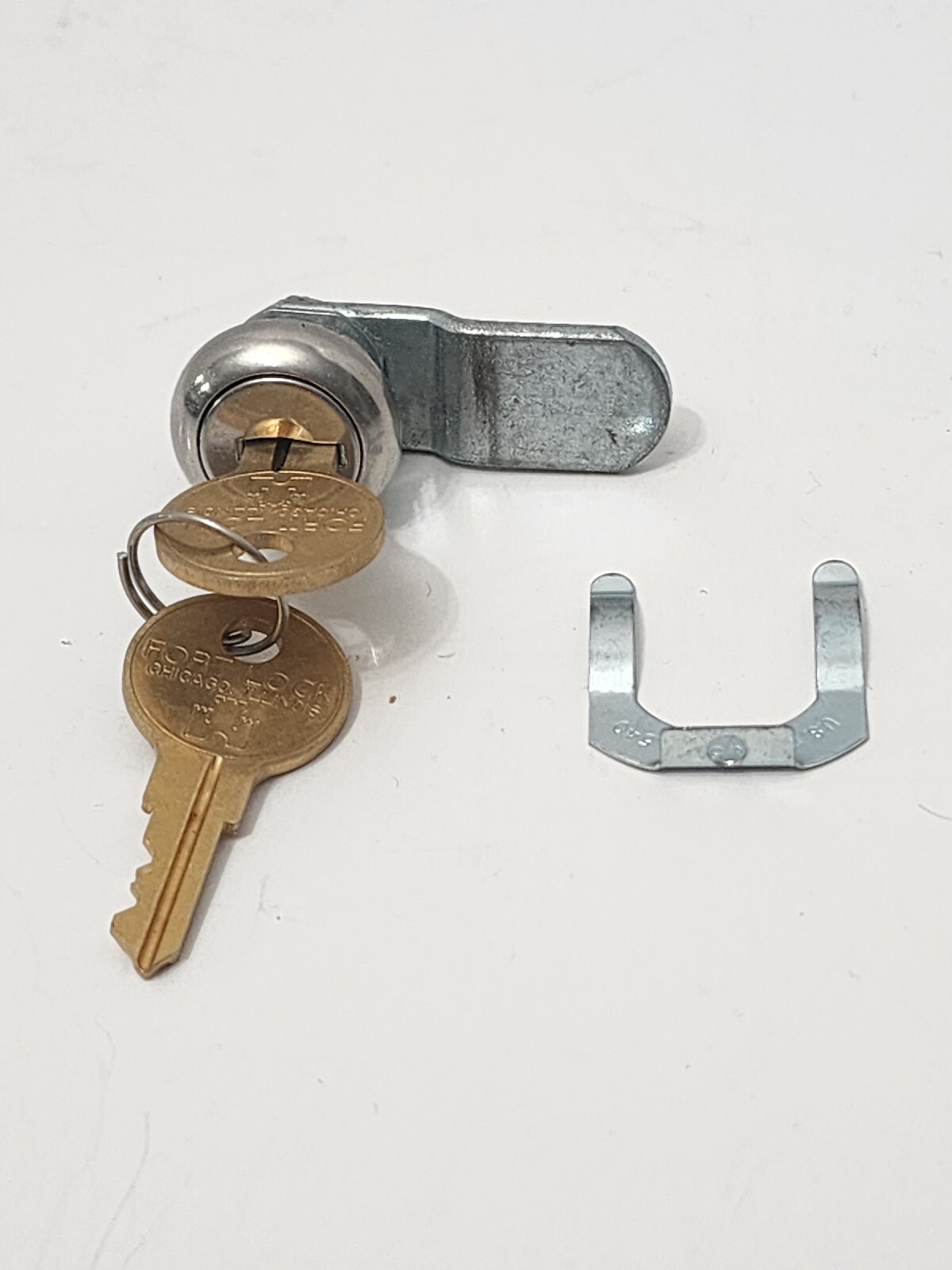 Qty 1 Fort Lock Cam Lock 5/8" 2 Keys #54G Mailbox Locks New | eBay