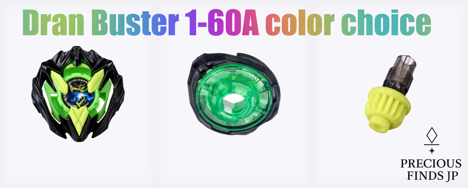 BEYBLADE X UX-00 Dran Buster 1-60A color choice Green Executive | eBay