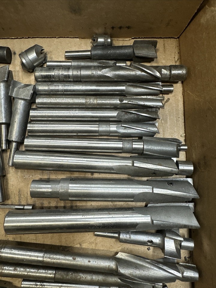 Counterbore Lot Machinist Tool Maker Box Clean Out 1/4 - 1” Counter ...