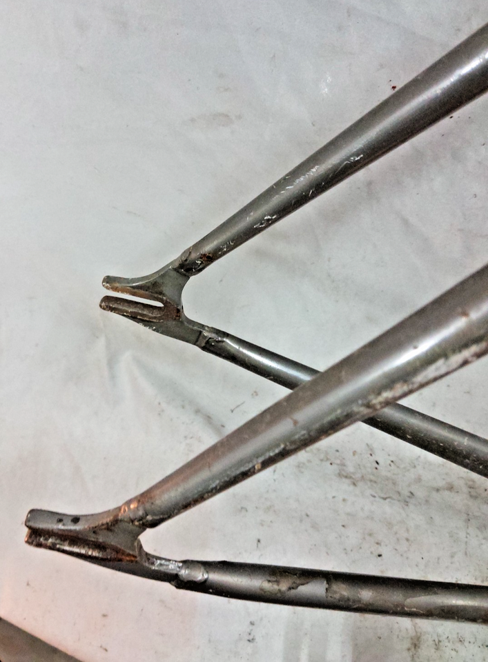 Raleigh Rush Hour Fixie Fixed Gear Road Bike Frame 59cm Large Chromoly ...