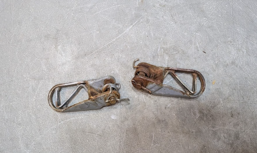 Honda CR80R XR400R Foot Pegs Left Right Peg OEM 1996-2002 | eBay