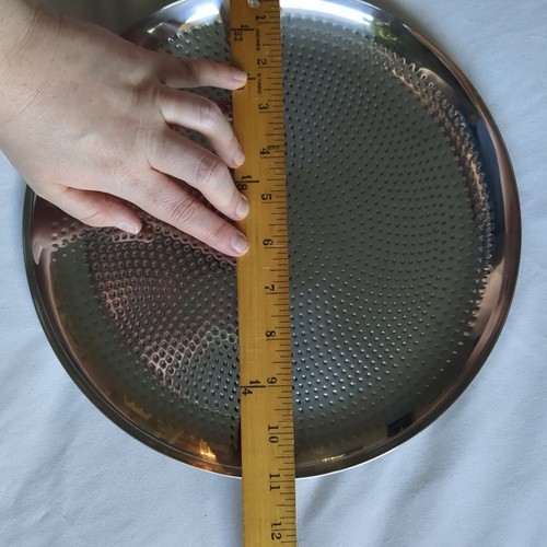 Nespresso Hammered Serving Tray Atelier OÏ Stainless Steel Plate ...