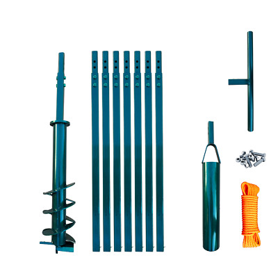 150mm/ 8m + BAILER DRILLPARTNER Hand Auger System Water well Earth ...