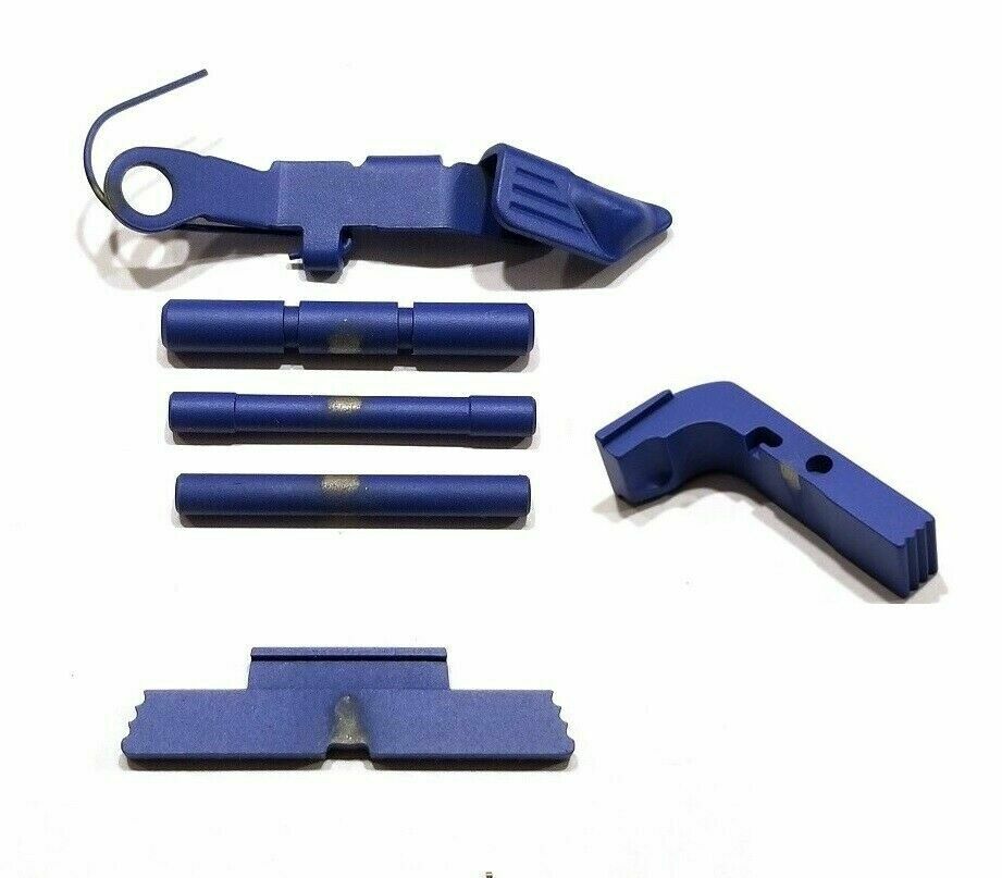 For GLOCK 17 19 26 Gen 3 Extended Control Kit 3 Pins And Serrated Mag ...