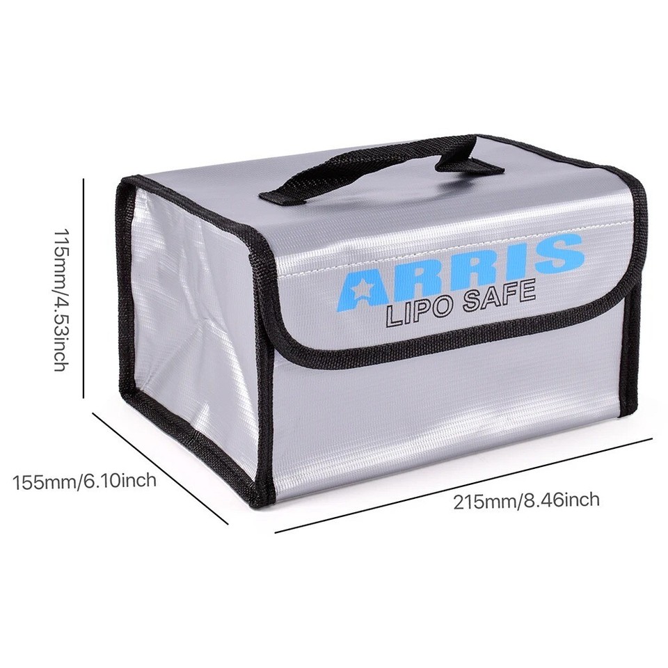 Multiple Size RC Lipo Fire Proof Explosion-Proof Safety Battery ...