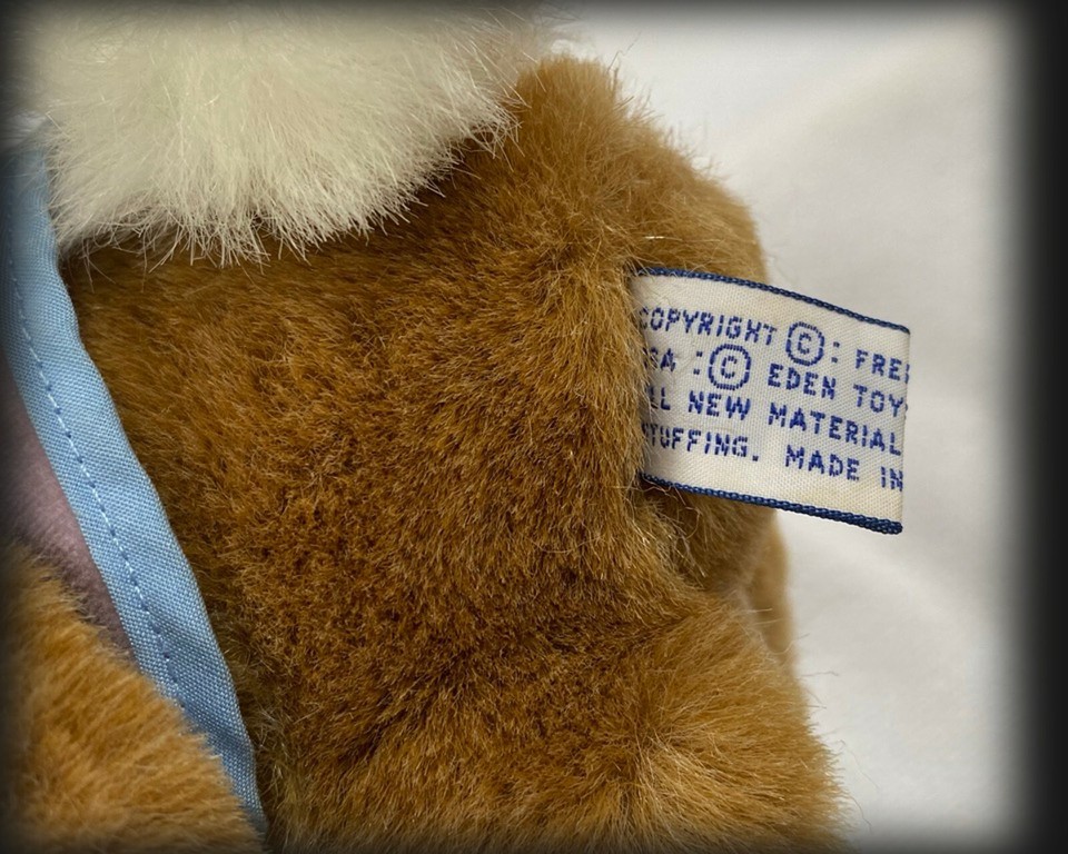 Vintage FREDERICK WARNE For EDEN TOYS Soft Stuffed PETER RABBIT Plush ...