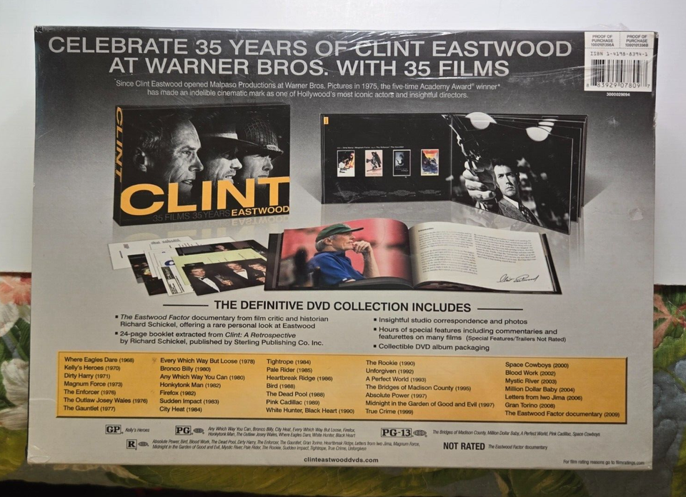 Clint Eastwood: 35 Films, 35 Years at Warner Bros. (19 DVDs, 2010 ...