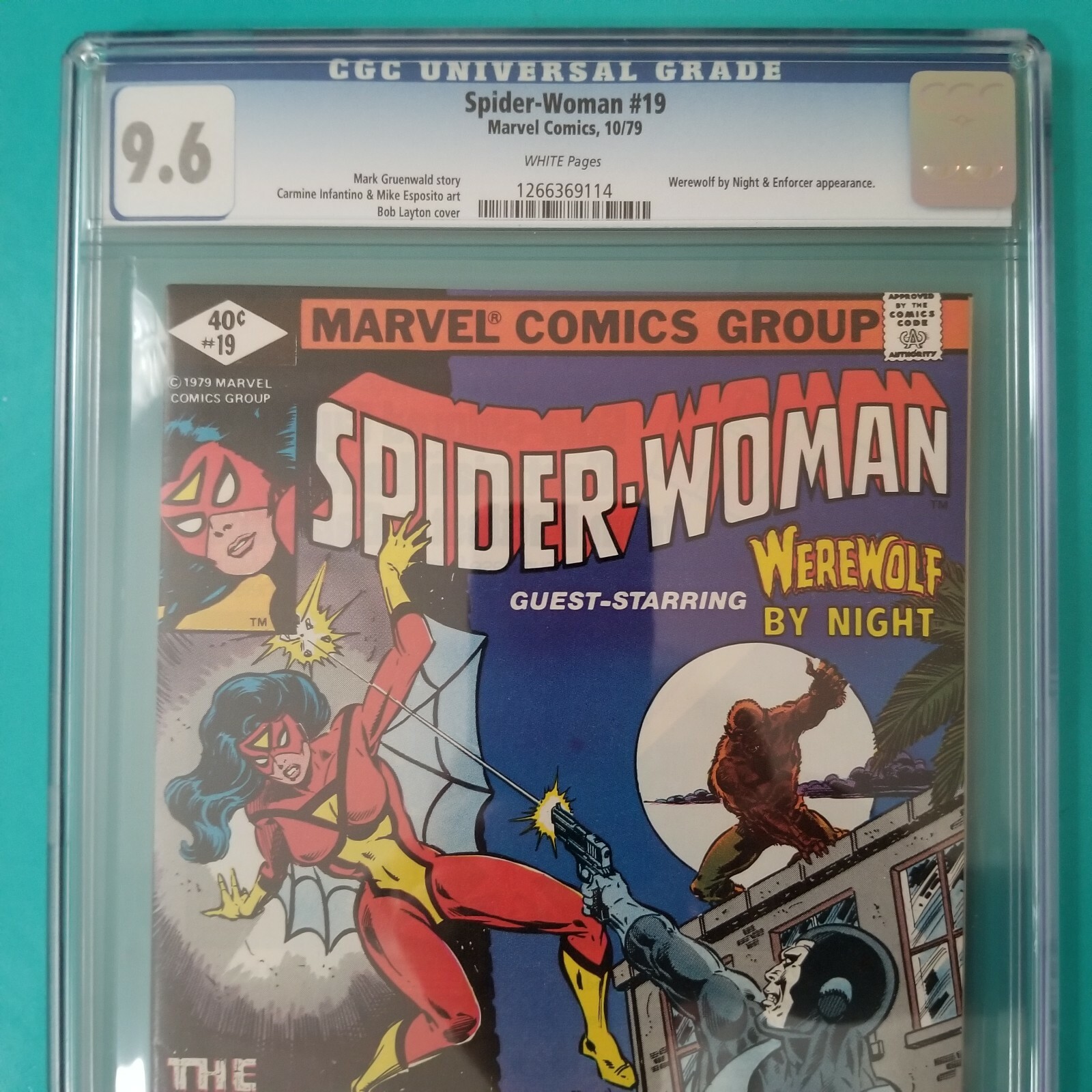 Spider Woman #19 CGC 9.6 NM+ 1979 Enforcer, Werewolf By Night | eBay