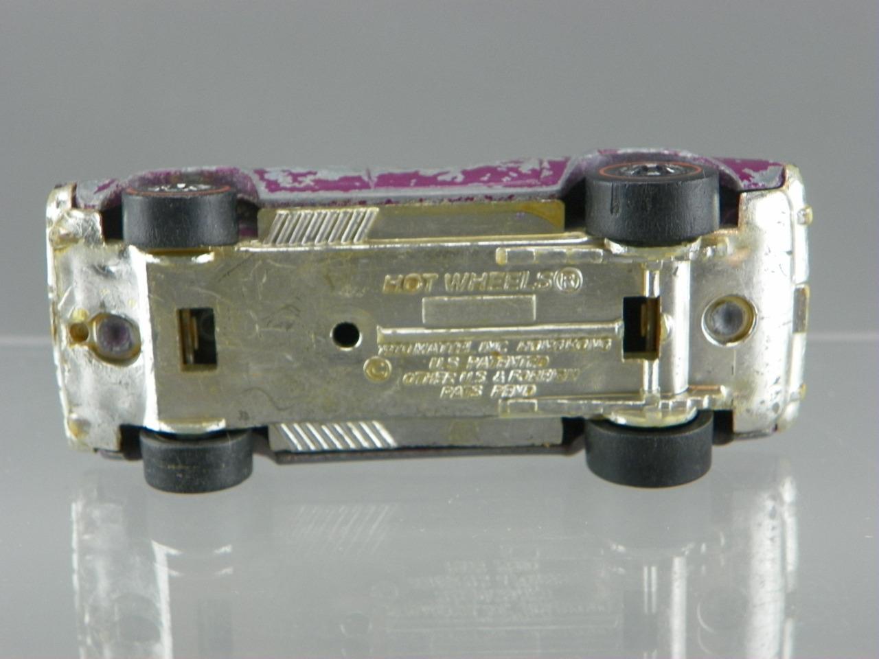 Vintage 1970 Hot Wheels Diecast 1/64 Scale Redline Plum Purple Rodger ...