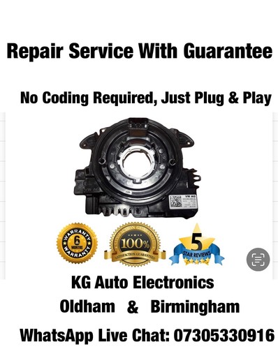 5K0953569 VW Audi Skoda Seat Slip Ring Squib Clock Spring Repair With ...