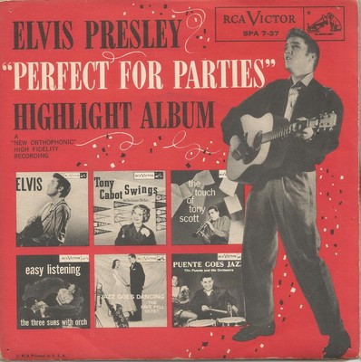 Lot of Fourteen Elvis Presley 45s and eps all with Pic Covers Color ...
