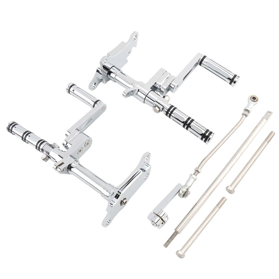 Forward Controls Pegs Levers Linkages For Harley Sportster XL XLH 883 ...