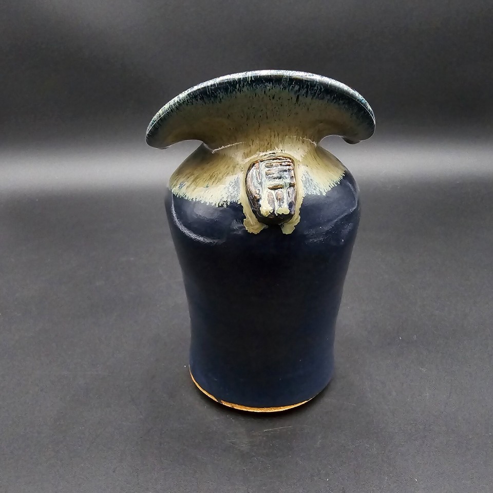 John Georgadopolos Studio Art Pottery Vase Hand Made 6.5" tall Signed ...