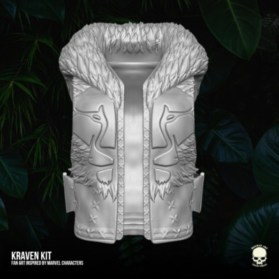 Kraven the Hunter custom vest for Marvel Legends and other action ...