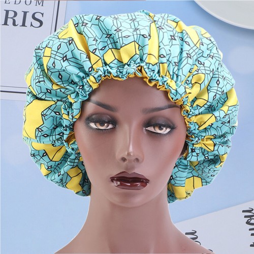 Bonnet De Nuit En Satin Casquette Ronde Double Épaisseur Africain Face ...