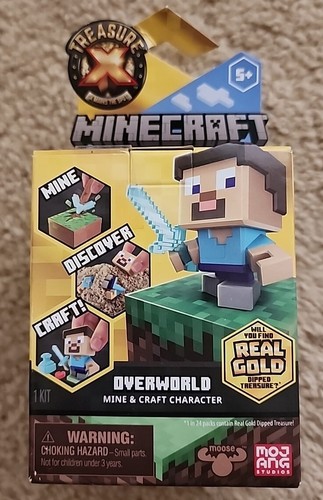 NEW! TREASURE X MINECRAFT Overworld Mine & Craft Character - Mini ...
