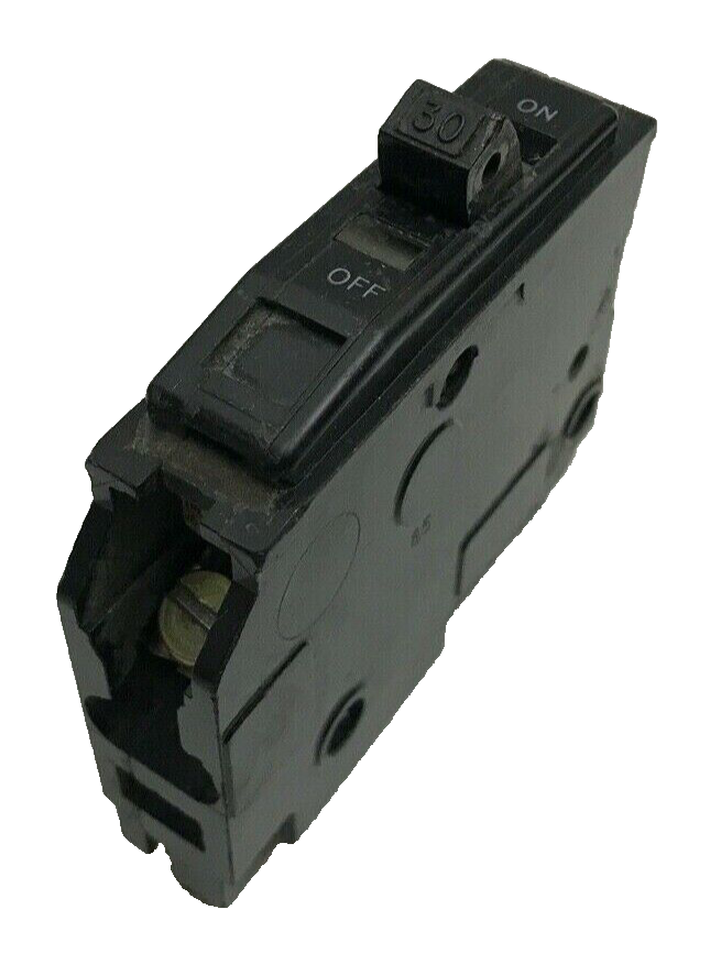 Square D QO130 30 Amp Single Pole Type QO Plug On Circuit Breaker 120 ...