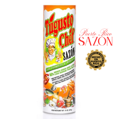 TU GUSTO CHÉF adobo boricua 3 lb – Sazón Tradicional con Culantro y ...